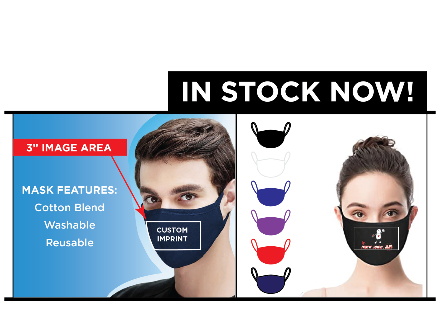 Face Masks In Stock at JP Graphics | JP Graphics Commercial Print Services